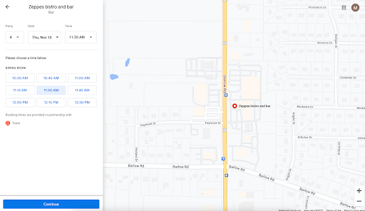 Getting Started: Toast Tables
