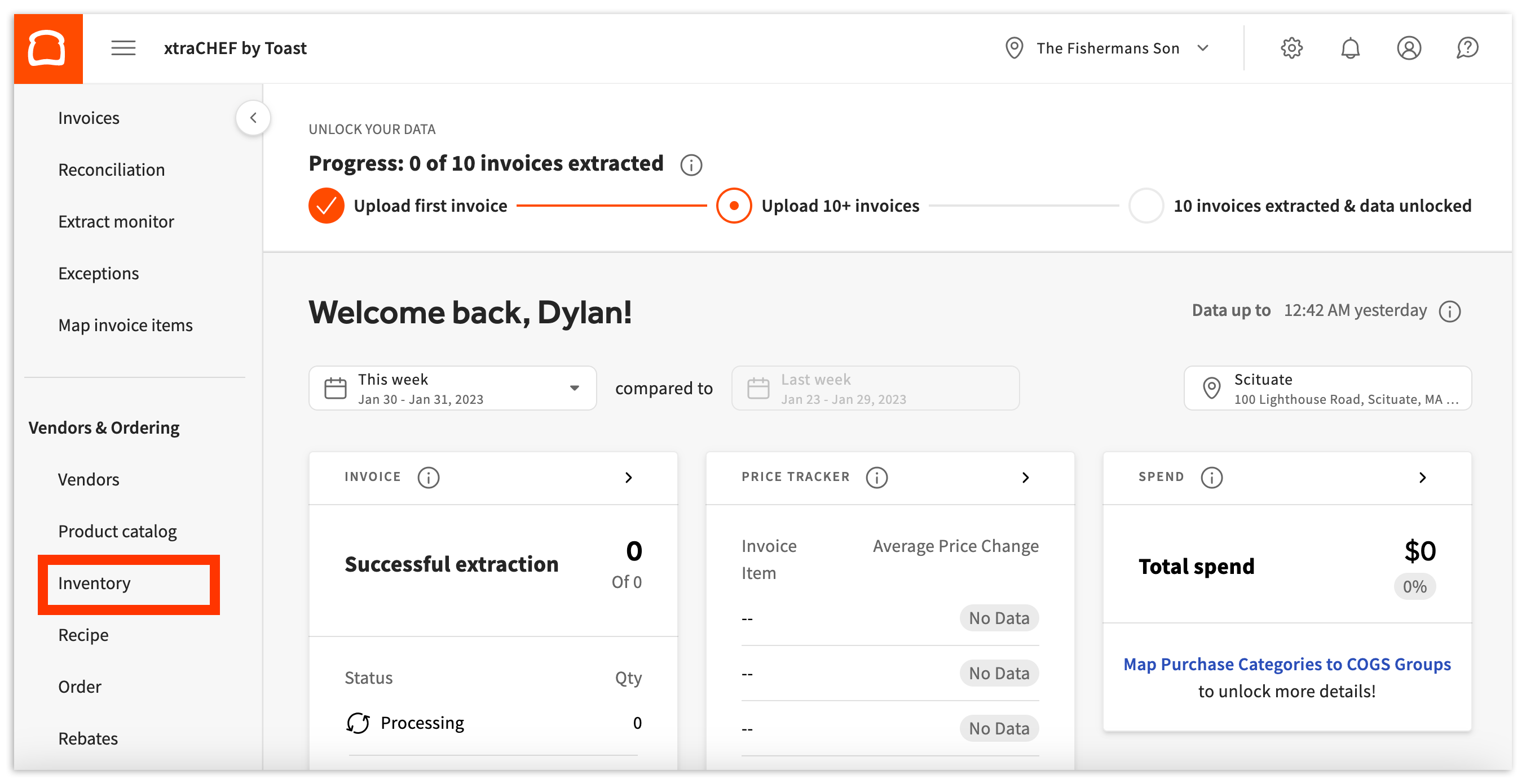 xtraCHEF: Inventory - Getting Started (Area Setup and Count Lists)