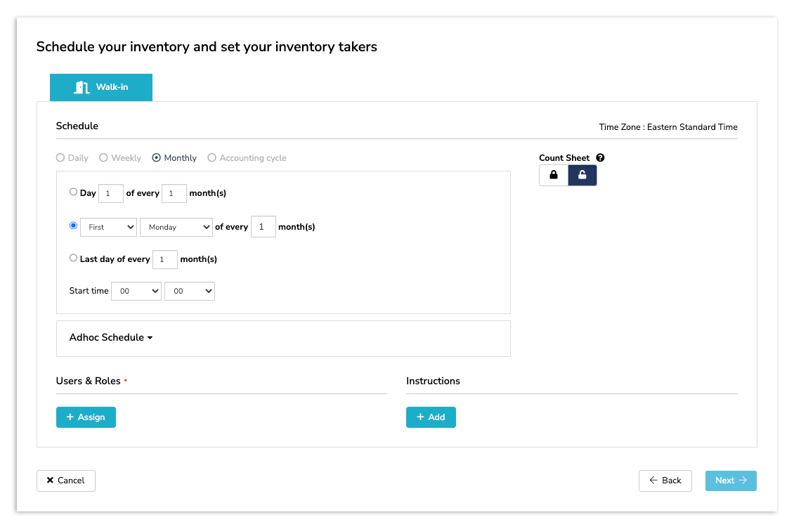 xtraCHEF: Inventory - Getting Started (Area Setup and Count Lists)