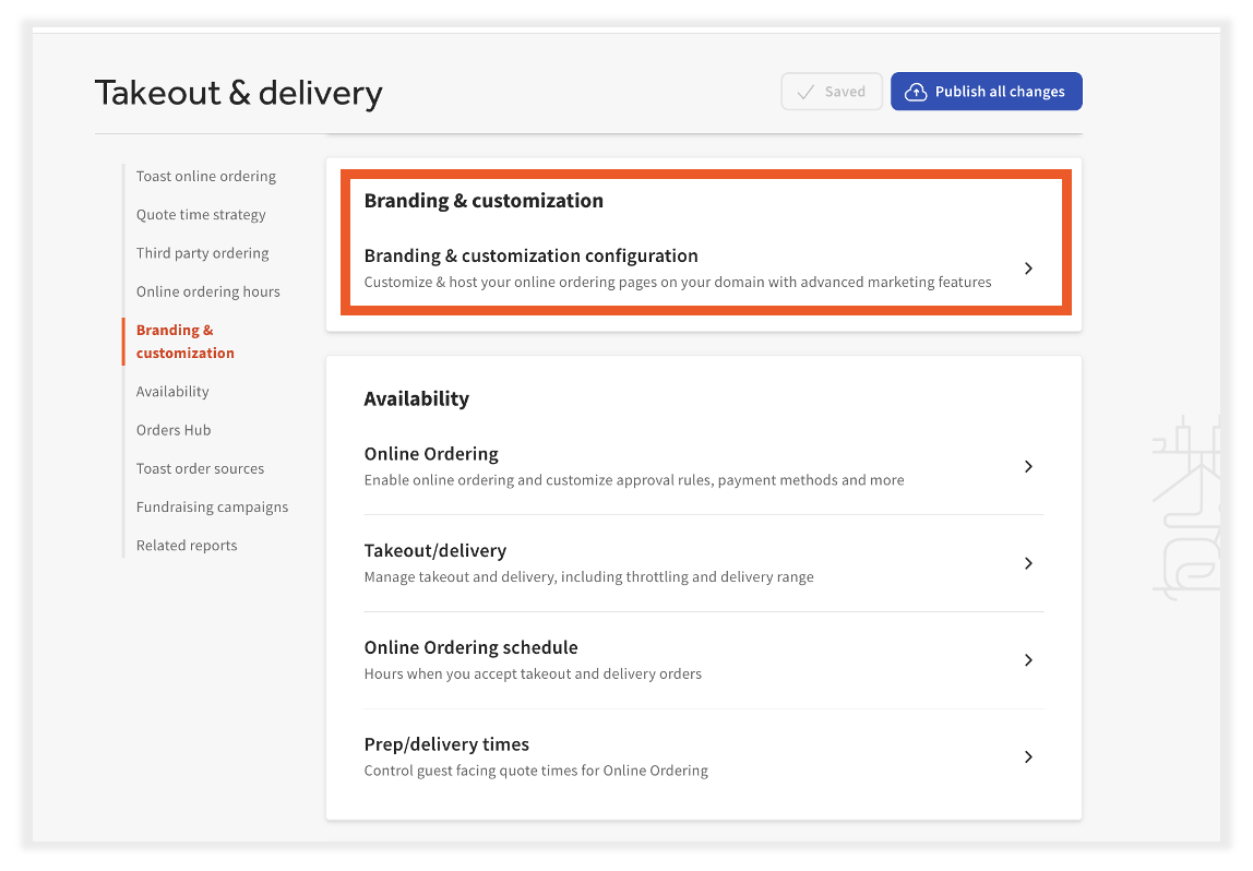 Getting Started with Toast Online Ordering Pro