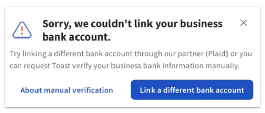 Update Your Bank Account