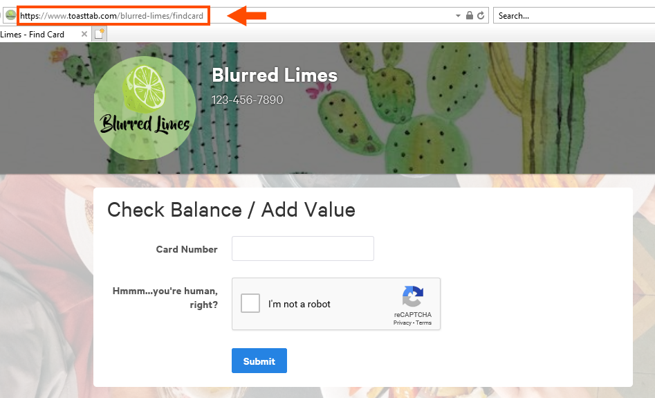 Get Started with Gift Cards