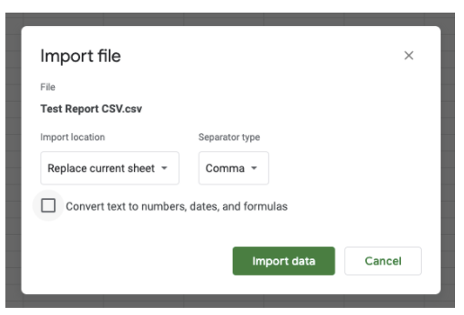 How to Import Gift Cards
