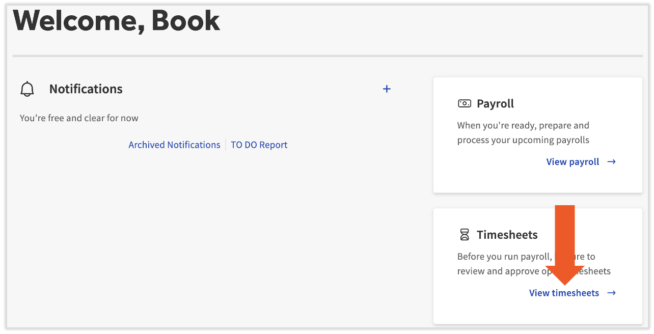 Toast Payroll: Manage Timesheets