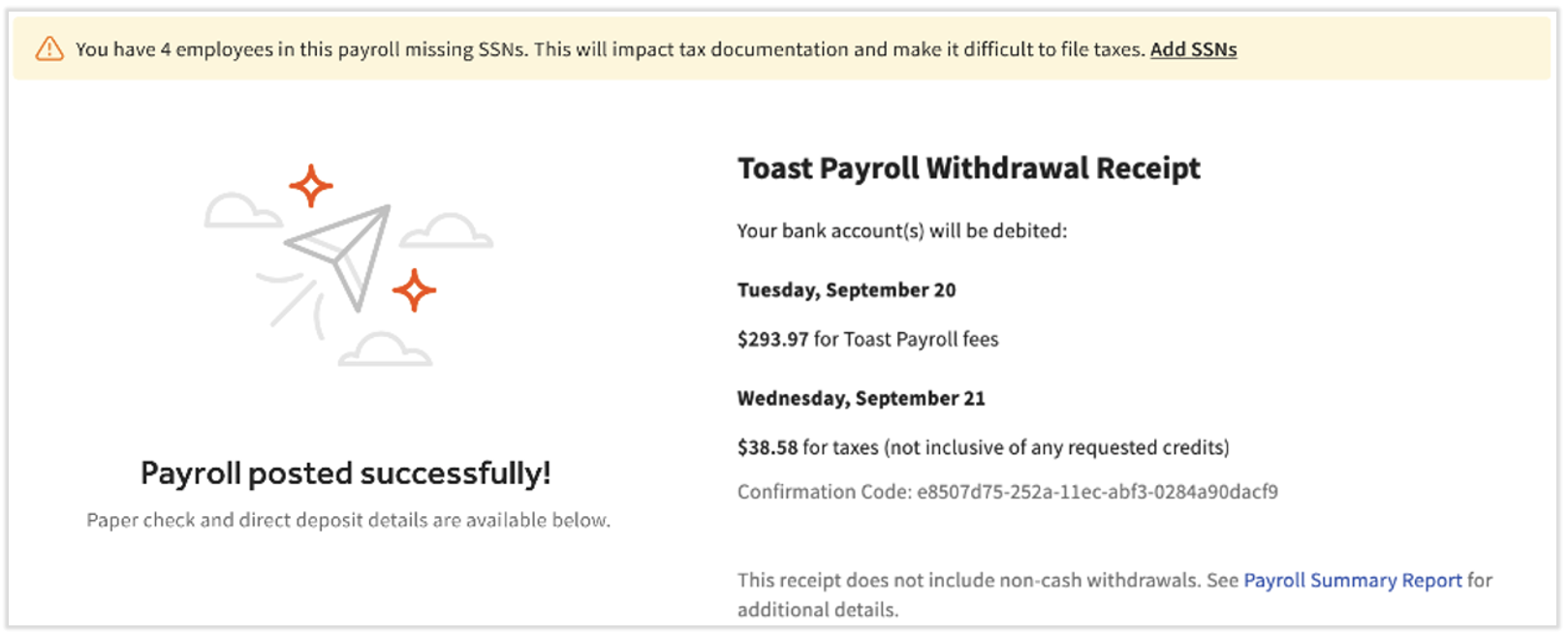 Toast Payroll: Run Your Payroll