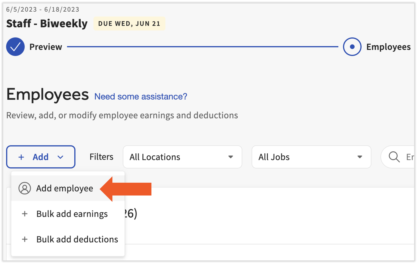Toast Payroll: Missed Employee on Payroll