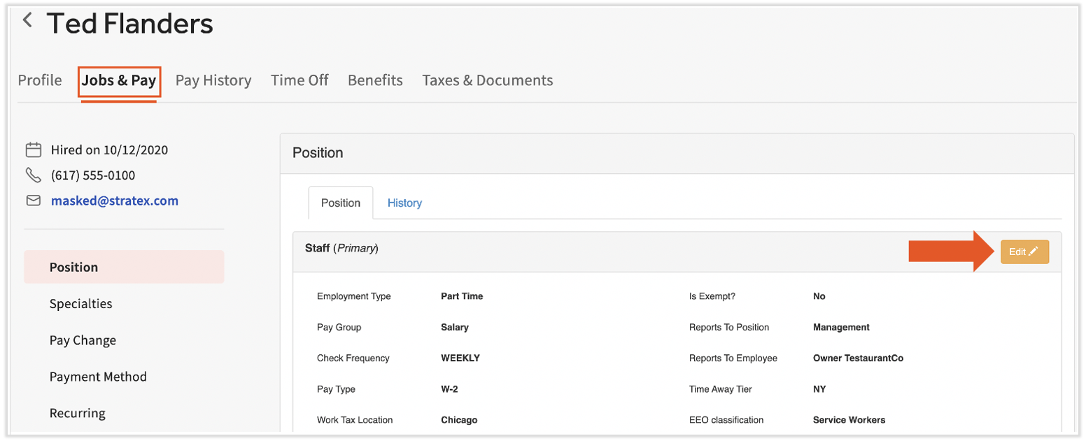 Toast Payroll: Employee Number and POS Access Code FAQ