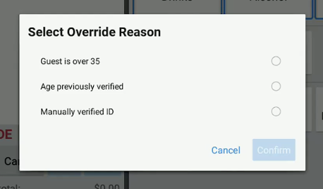 Using WE SCAN ID Scanning Integration