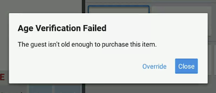 Using WE SCAN ID Scanning Integration