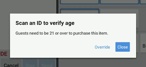 Using WE SCAN ID Scanning Integration
