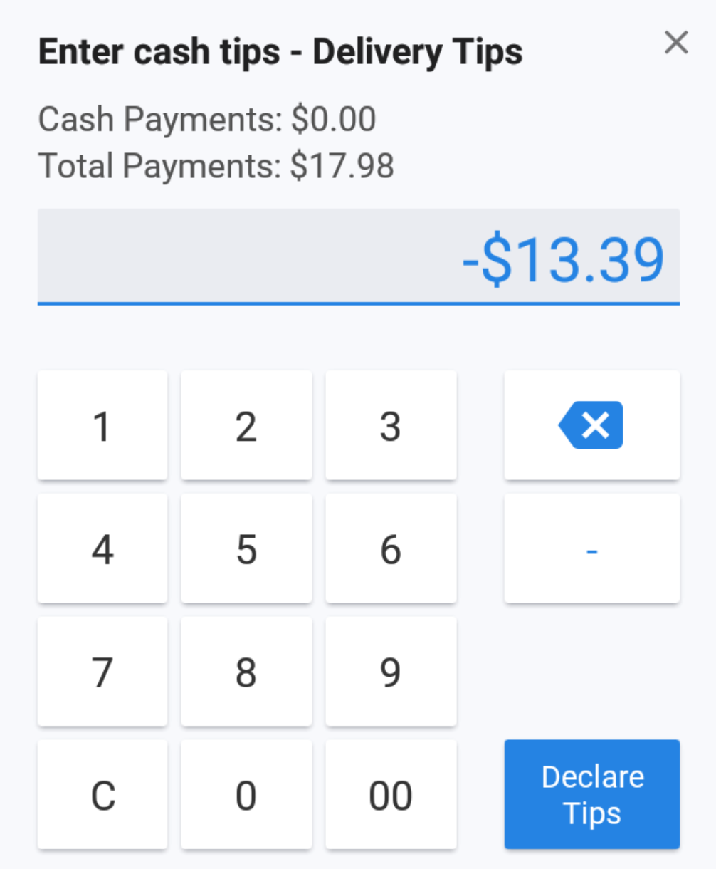 Pooling Tips for Delivery Orders