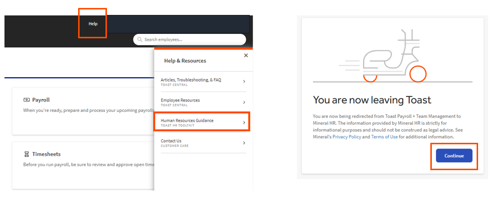 Toast Payroll: HR Toolkit FAQs
