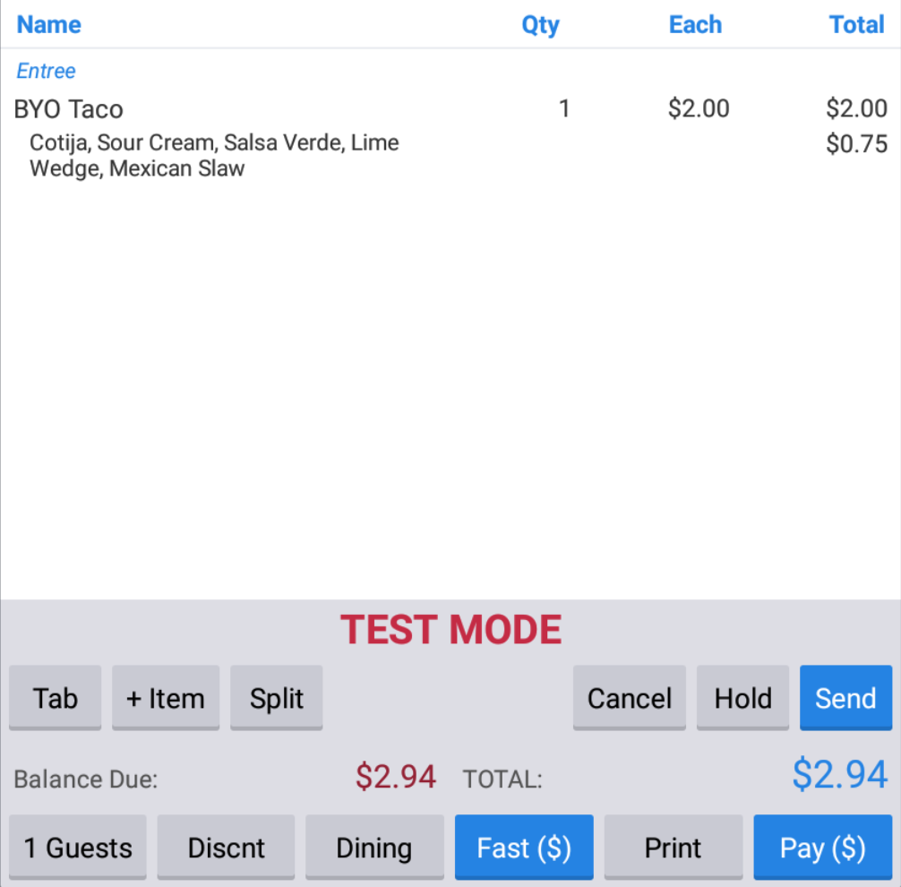 Advanced Modifier Configuration