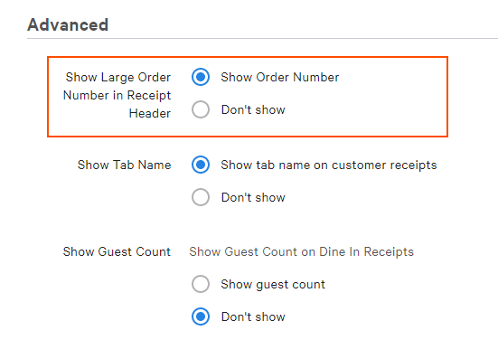 Customizing Receipts: Advanced Configuration