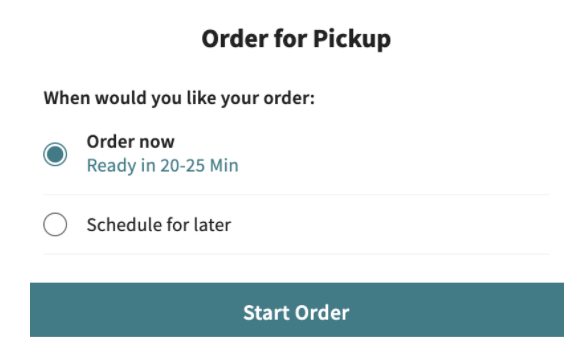 Online Ordering: Advanced Settings