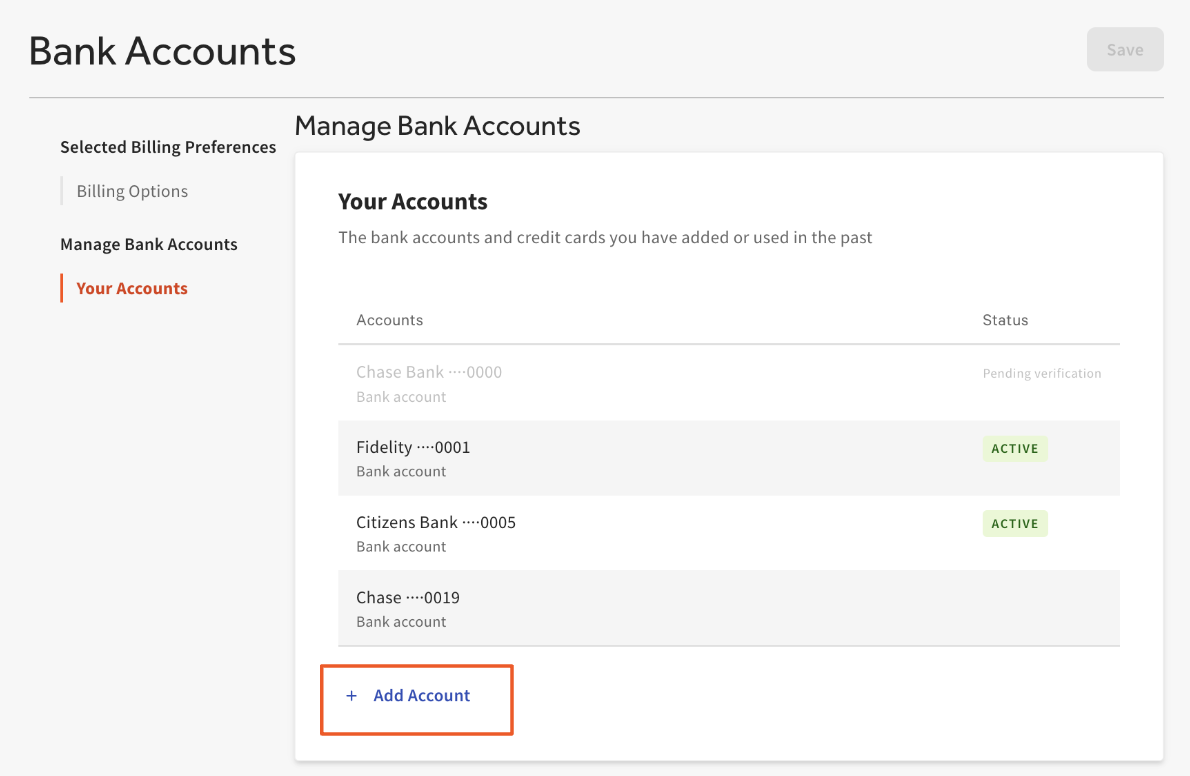 How to Make Bank Account Changes