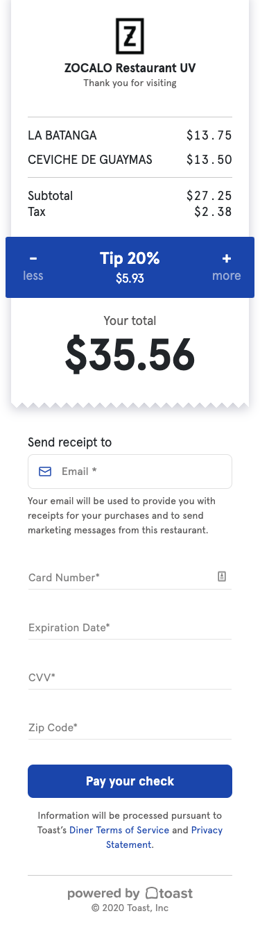 Setting Up Mobile Payments & Digital Menus