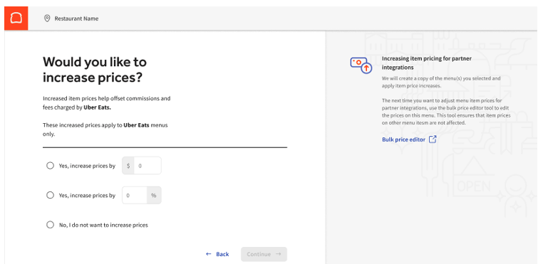 Getting Started: Uber Eats Integration
