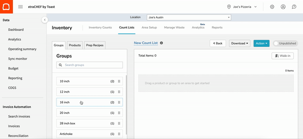 xtraCHEF: Inventory - Getting Started