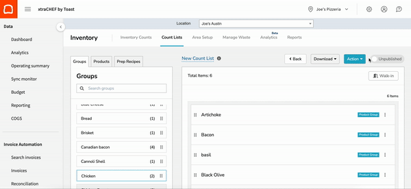 xtraCHEF: Inventory - Getting Started