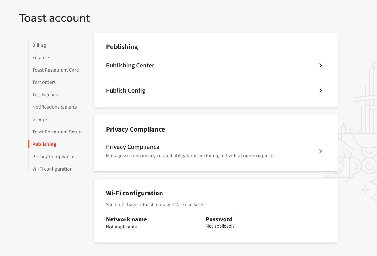 Global Publishing Experience in Toast's Back-End