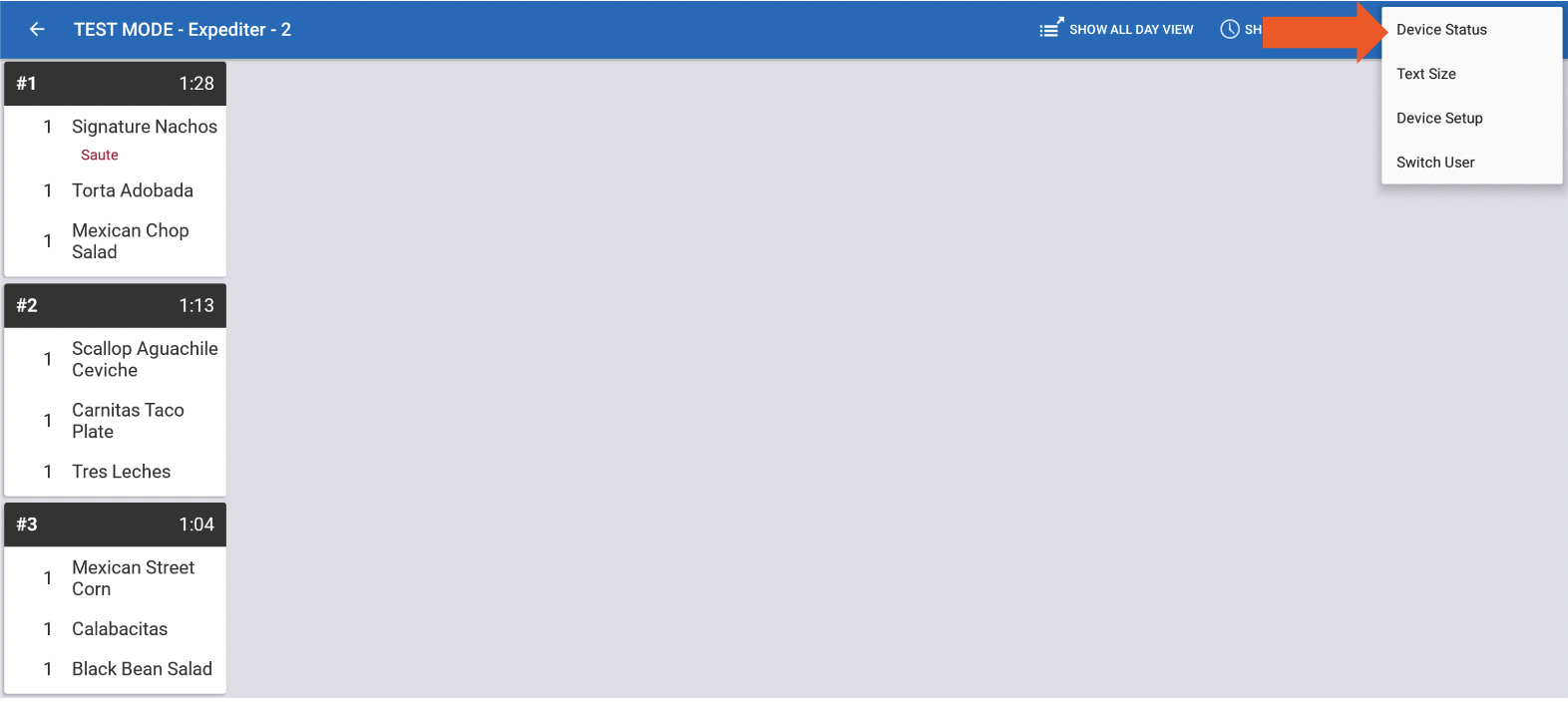 Using KDS Two-Level Fulfillment