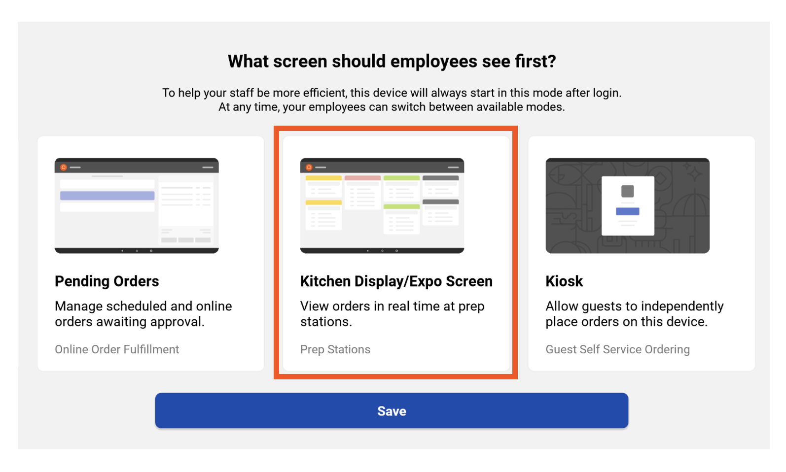 Setting Up an Expediter