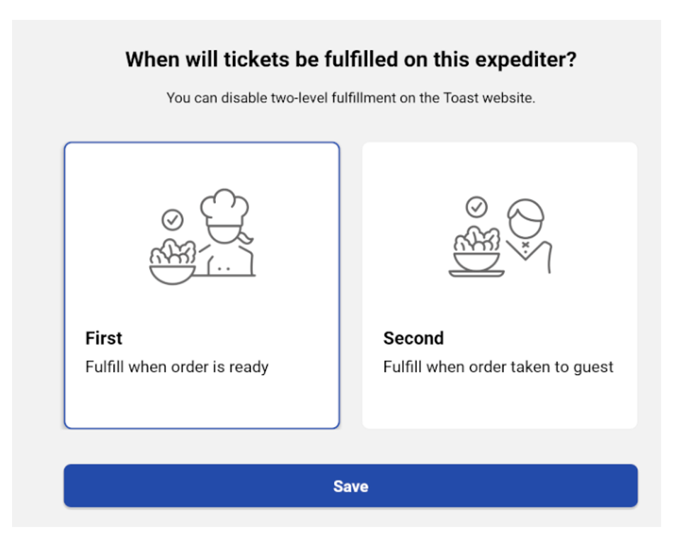 Setting Up an Expediter