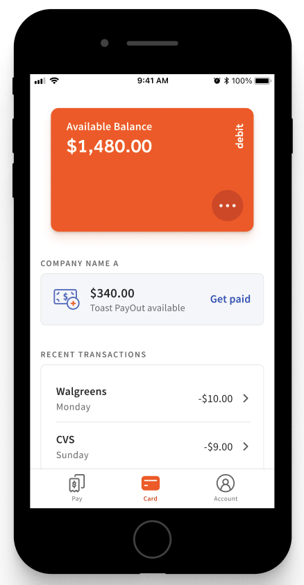 Toast Payroll: Guía del empleador de la Tarjeta de Pago Toast ...