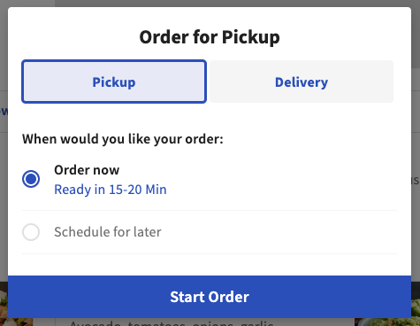 Scheduling Future Orders