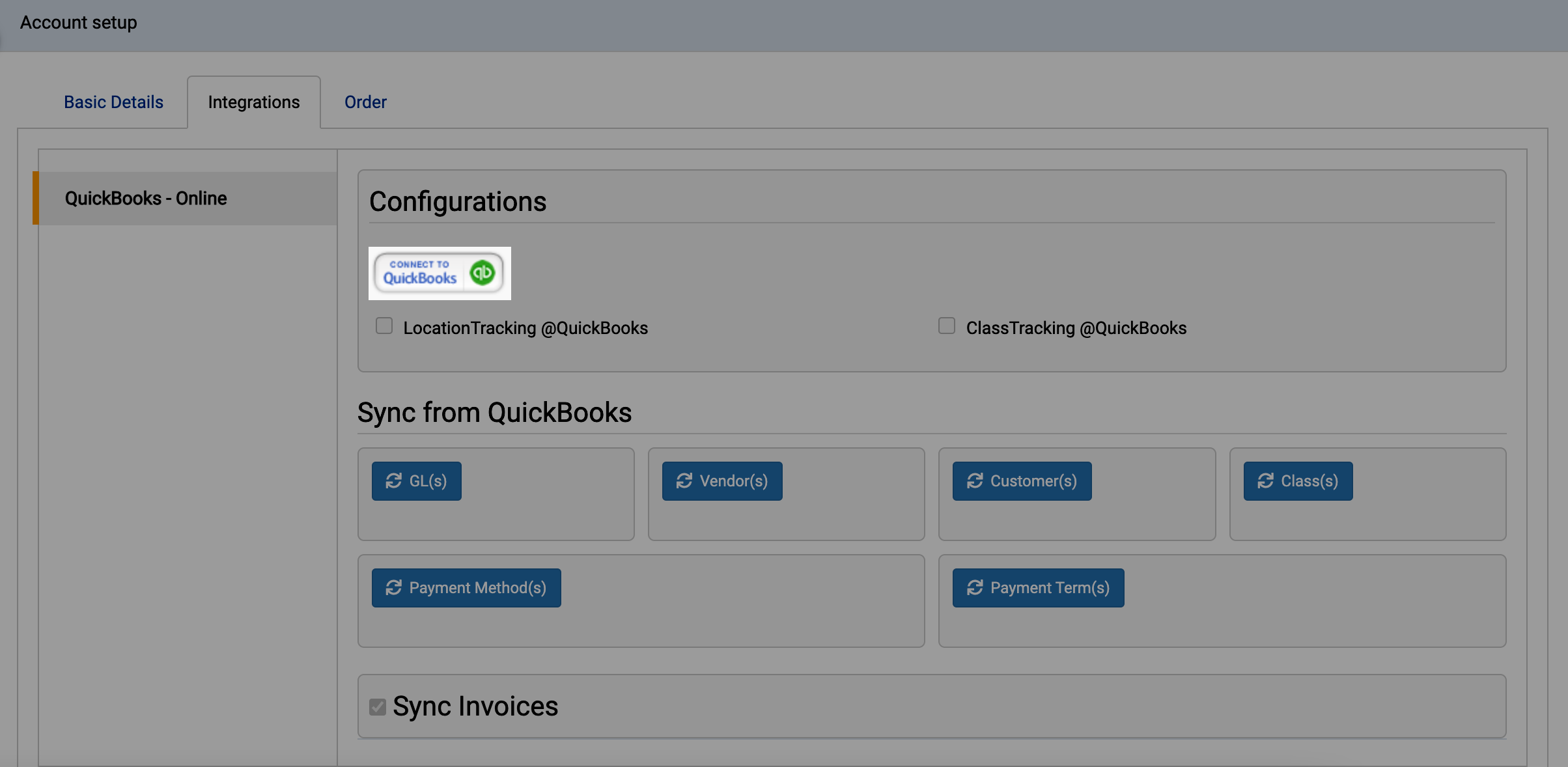 xtraCHEF: QuickBooks Online Integration