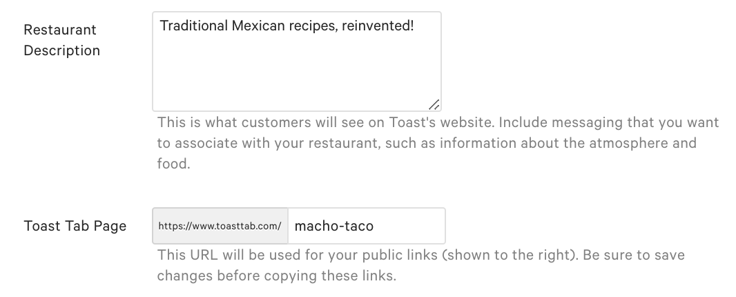 Customizing Your Online Ordering Site
