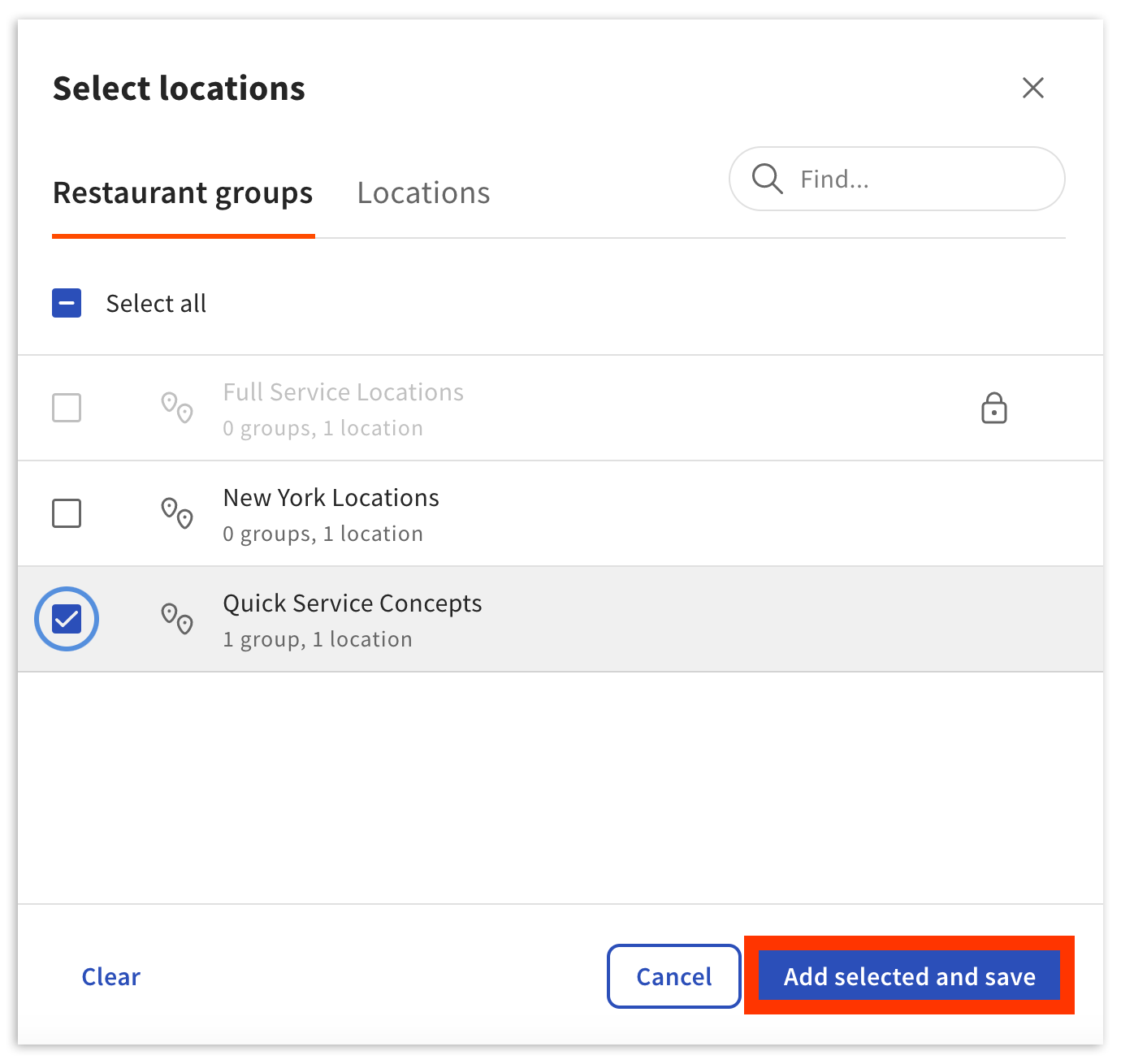 Creating, Viewing, and Editing Location Groups