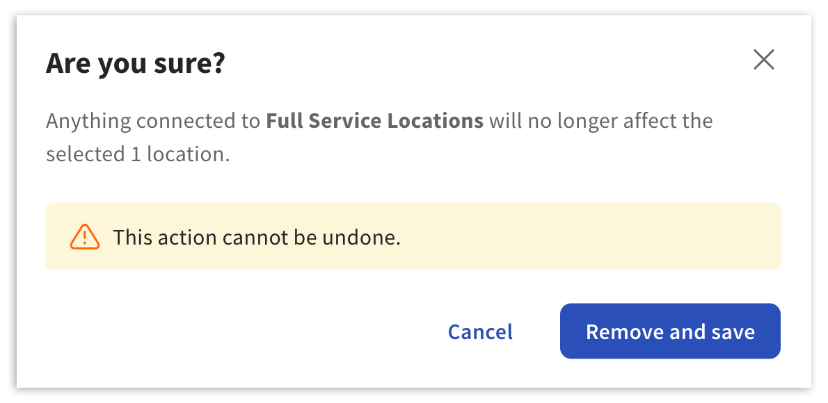 Creating, Viewing, and Editing Location Groups