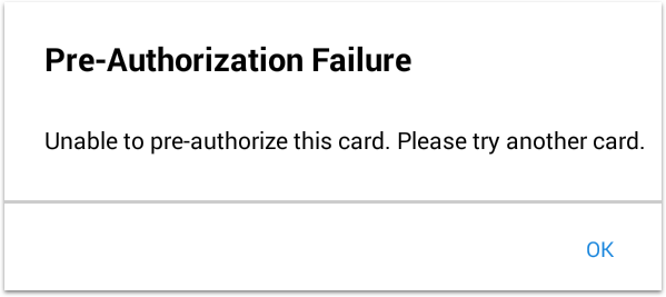 Card Pre-Authorization Configuration & Device Setup