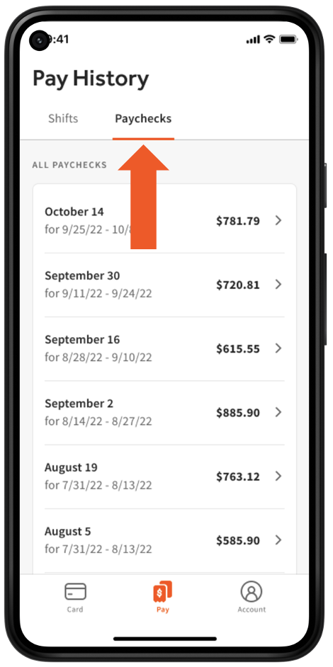 The MyToast App - Pay