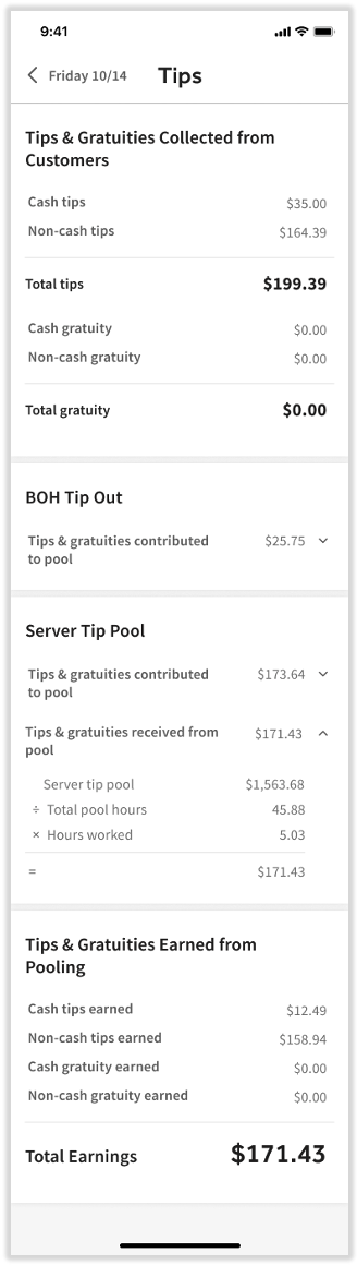 The MyToast App - Pay