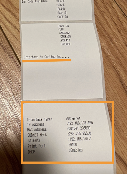 Get Help: Toast Item Label Printer TLP400