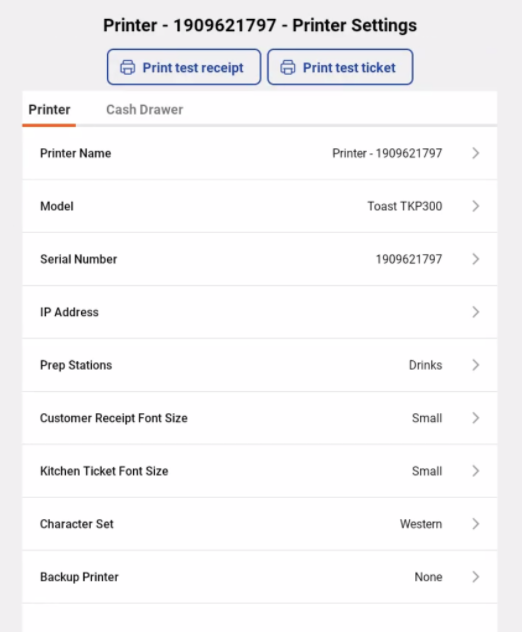 Get Help: Toast Item Label Printer TLP400