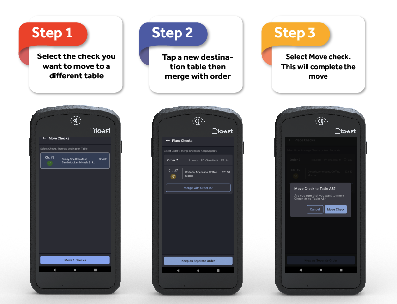 New POS: Managing Tables