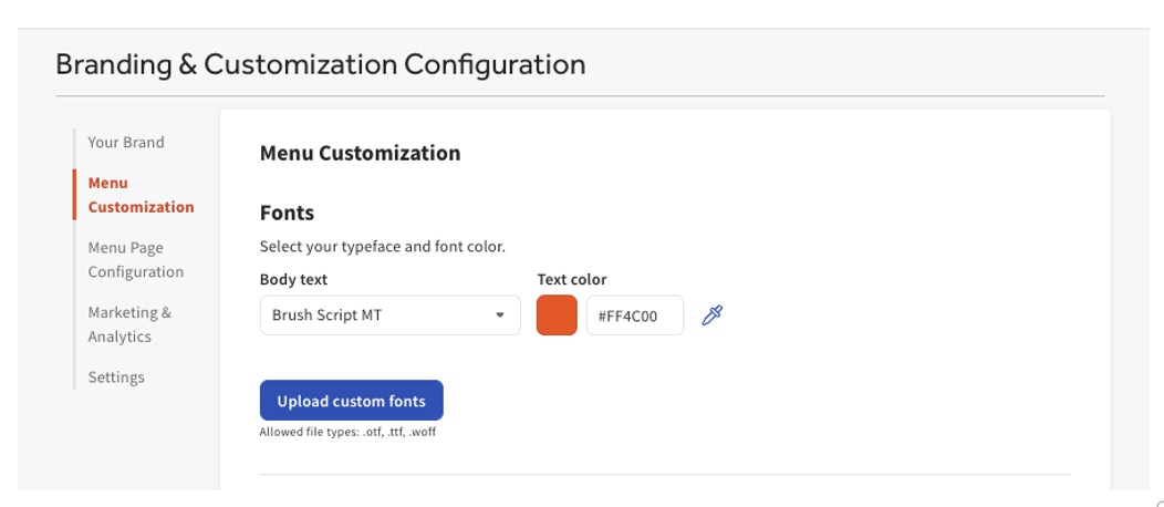 Customizing Your Toast Online Ordering Page
