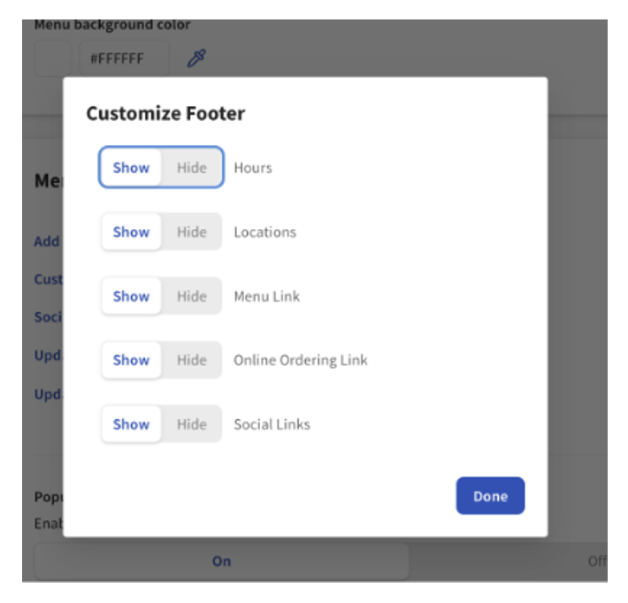 Customizing Your Toast Online Ordering Page