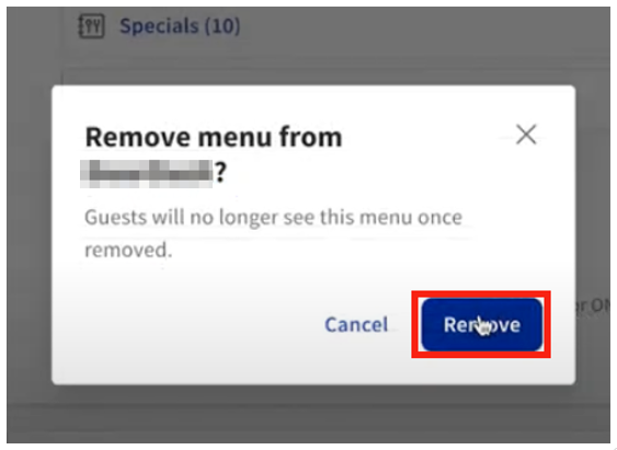 Uber Eats Third Party Ordering Configuration Page