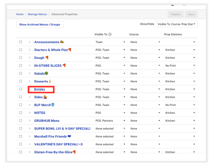 DoorDash Third Party Ordering Configuration Page