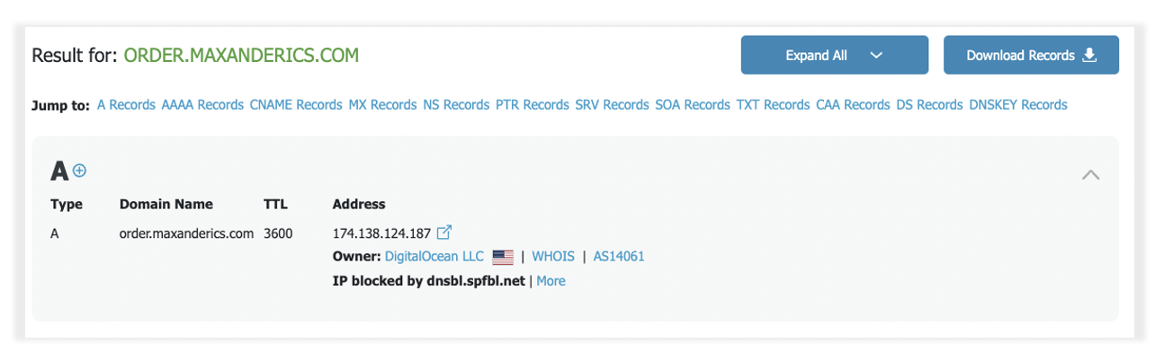 Toast Online Ordering Pro: Domains