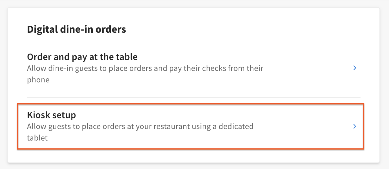 Setting Up Your Kiosk