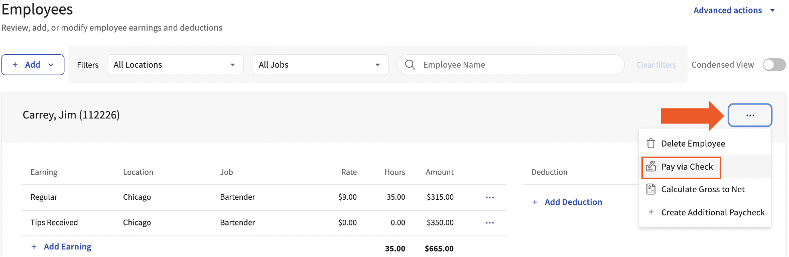 Toast Payroll: How to Force Live (Paper) Checks