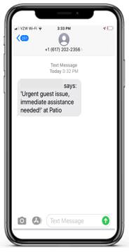 Text Alerts and Manager Notifications
