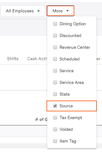 Delivery on Toast Take Out