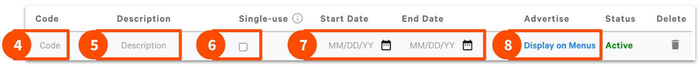 How to Set up a Discount Code for Online Orders